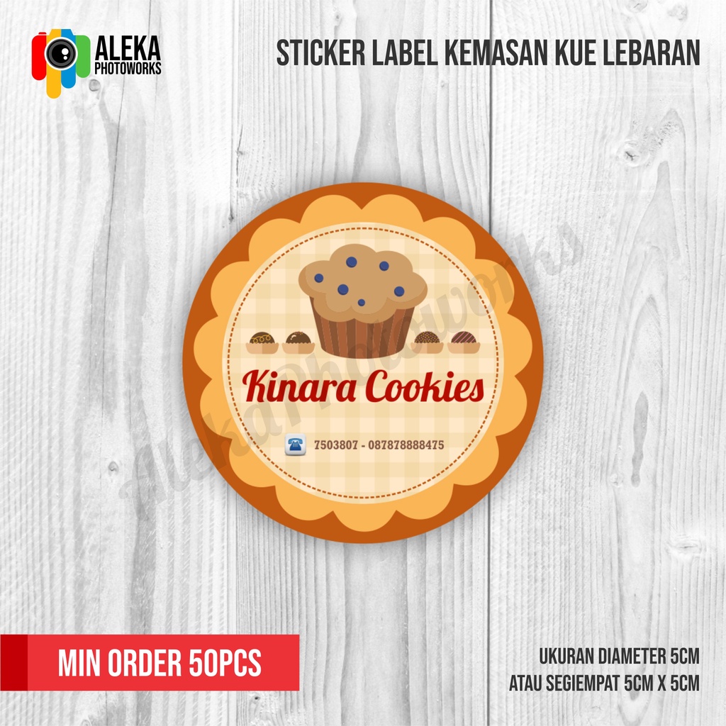 Jual Stiker Label Kemasan Toples Kue Lebaran | Shopee Indonesia