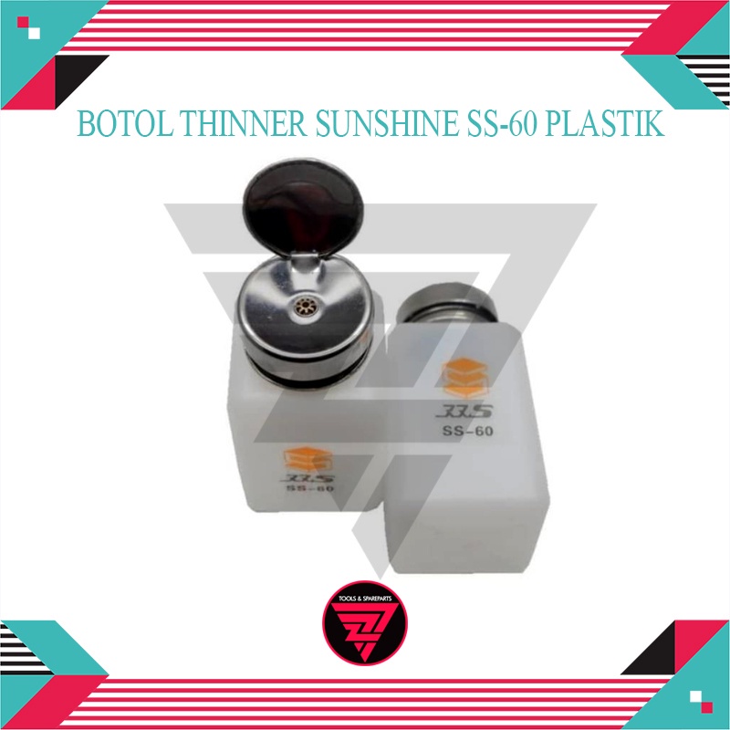 Jual Botol Thinner SS-60 / Tempat Thinner / Wadah Thinner / Tempat Cairan | Shopee Indonesia