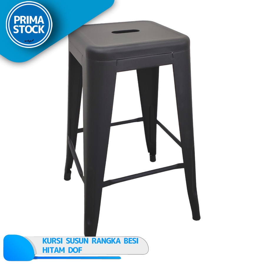 Jual KURSI BAR COUNTER CAFE DAPUR ISLAND STOOL BESI METAL TINGGI 60 ...