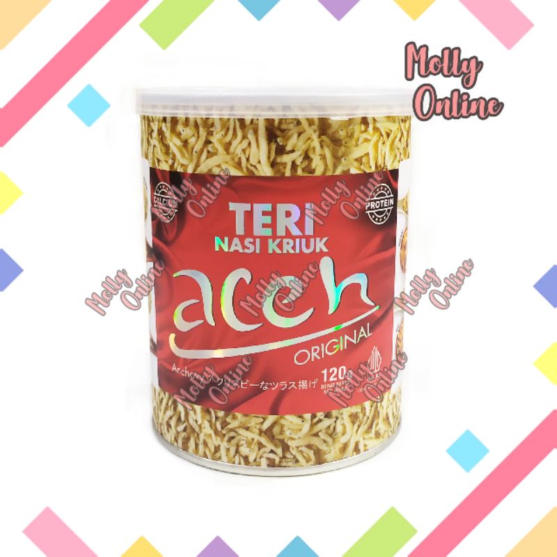Jual Aceh Teri Kering Chrispy Kaleng 120gr Anchovy Snack Teri Nasi ...