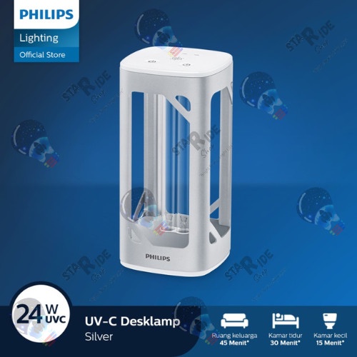 Jual Terlaris Philips Lampu Sinar Uv-C Uvc Disinfection Desk Lamp Sterilizer Steril | Shopee ...