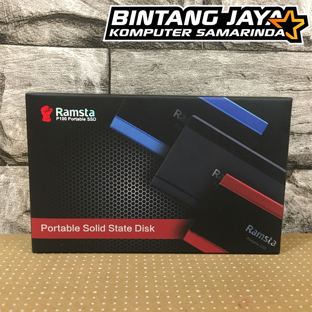 Jual SSD External Portable Ramsta P100 512GB Type C | Shopee Indonesia