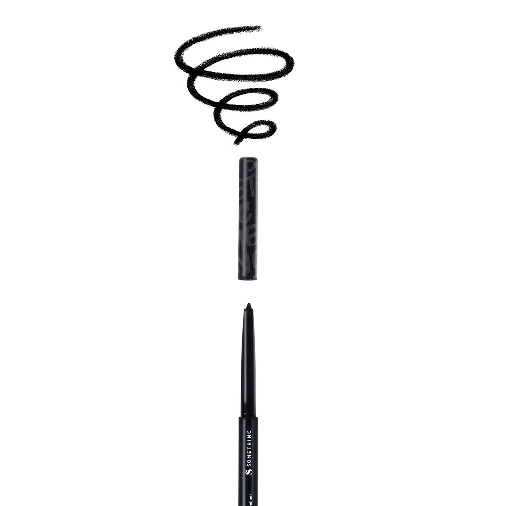 Jual Somethinc Scandal Waterproof Retractable Eyeliner Black 114775479 ...