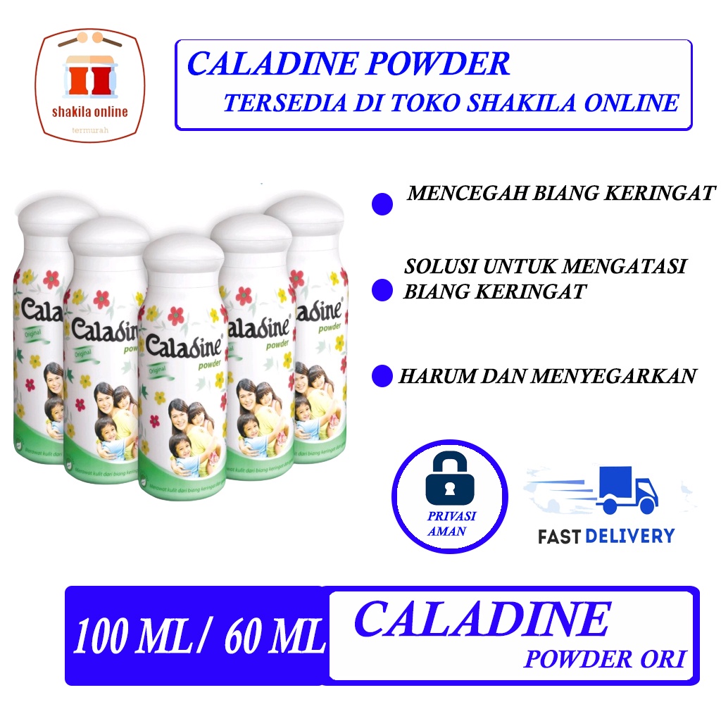 Jual Caladine Powder 60 Gram Bedak Gatal, Biang Keringat, Ruam Popok ...