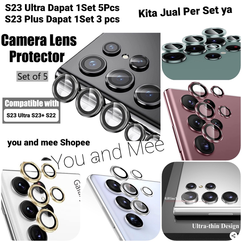 Jual 1 Set RING 5 Camera Full Frame Samsung S25+ Edge S25 ULTRA S24FE ...