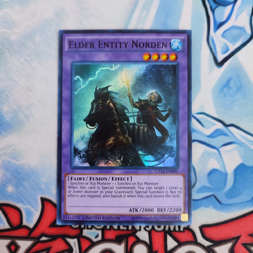 Jual yugioh elder entity norden CT12 super rare original | Shopee Indonesia