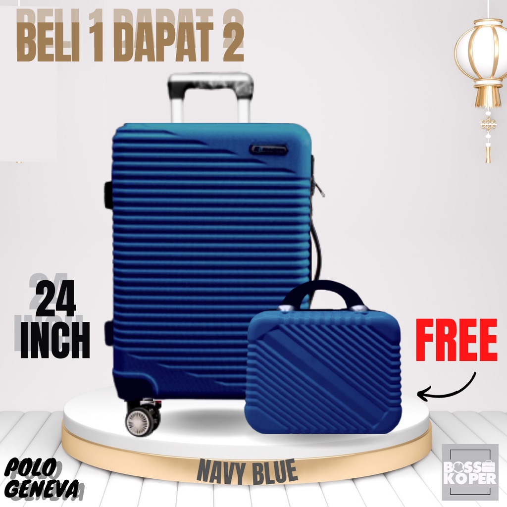Jual Koper 24 inch Polo ukuran bagasi-koper polo-koper travel-tas koper ...