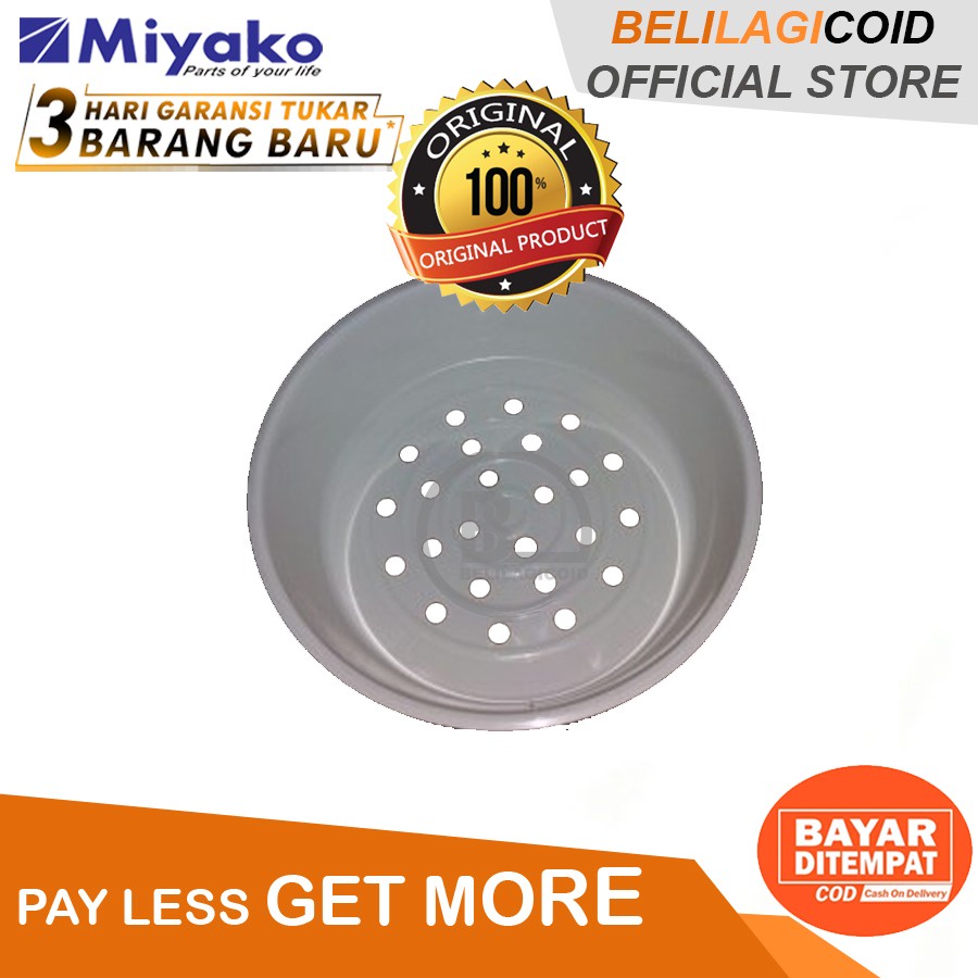 Jual Steamer Kukusan Rice Cooker Magic Com Miyako 1.2 liter | Shopee ...