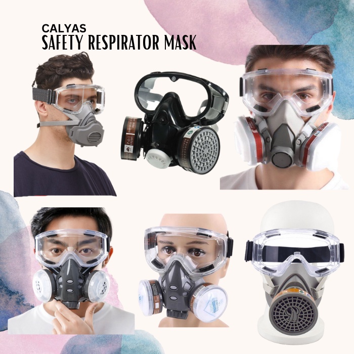 Jual Masker Respirator Gas / Masker Cat / Masker Laboratorium Safety ...