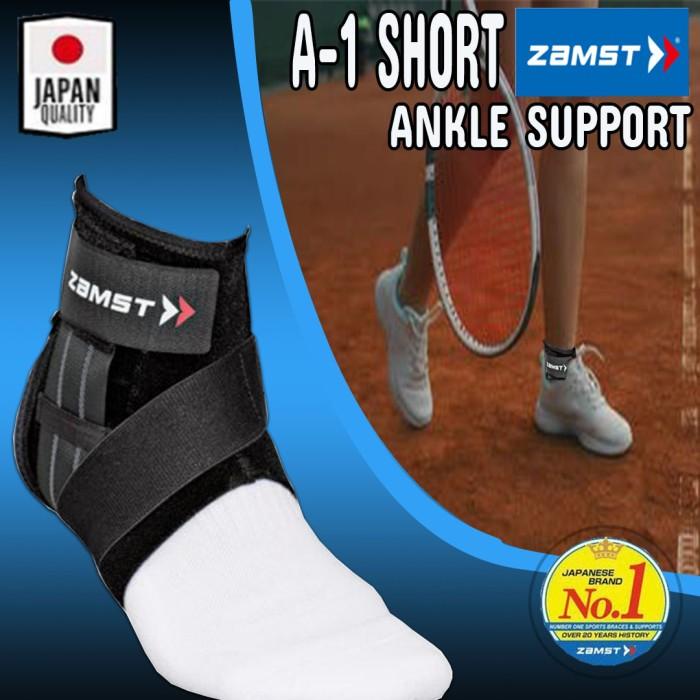 Jual Ankle Brace Support Zamst A1 Short Japan Original For Tennis Basket | Shopee Indonesia