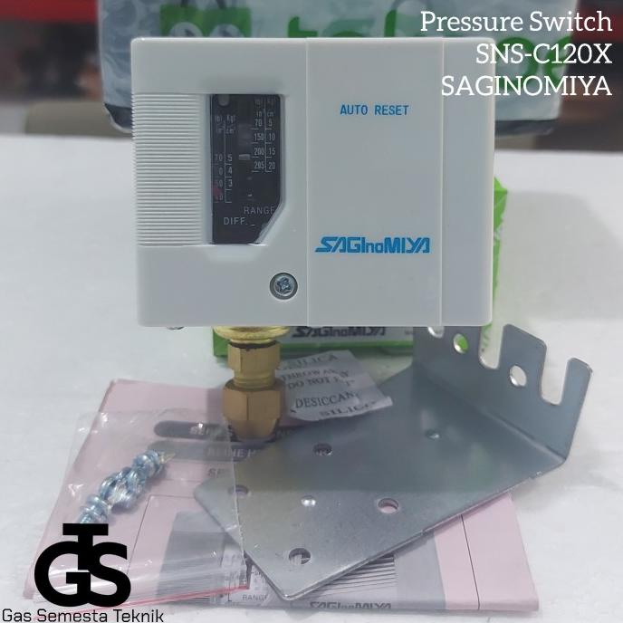 Jual Pressure Switch Sns-C120X Saginomiya | Shopee Indonesia