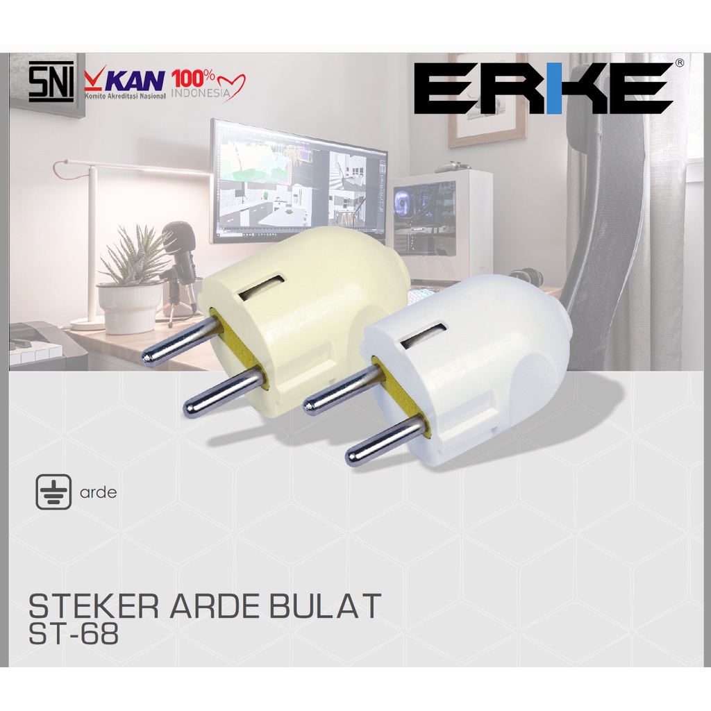 Jual Erke Steker Arde Bulat ST 68 Super Murah Standar SNI | Shopee Indonesia