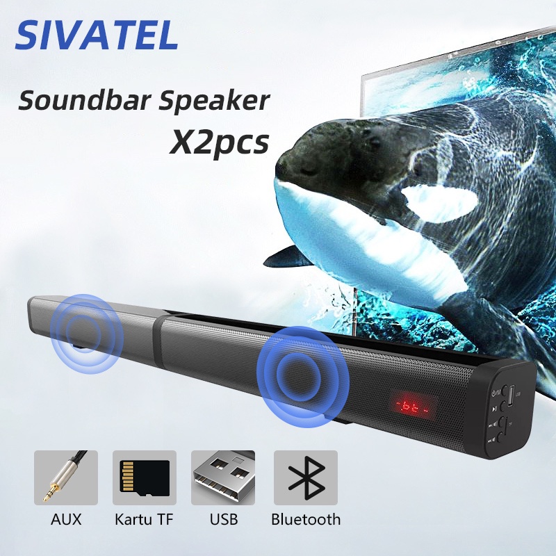 Jual Sivatel Speaker Portable Soundbar bluetooth Speaker Wireless ...