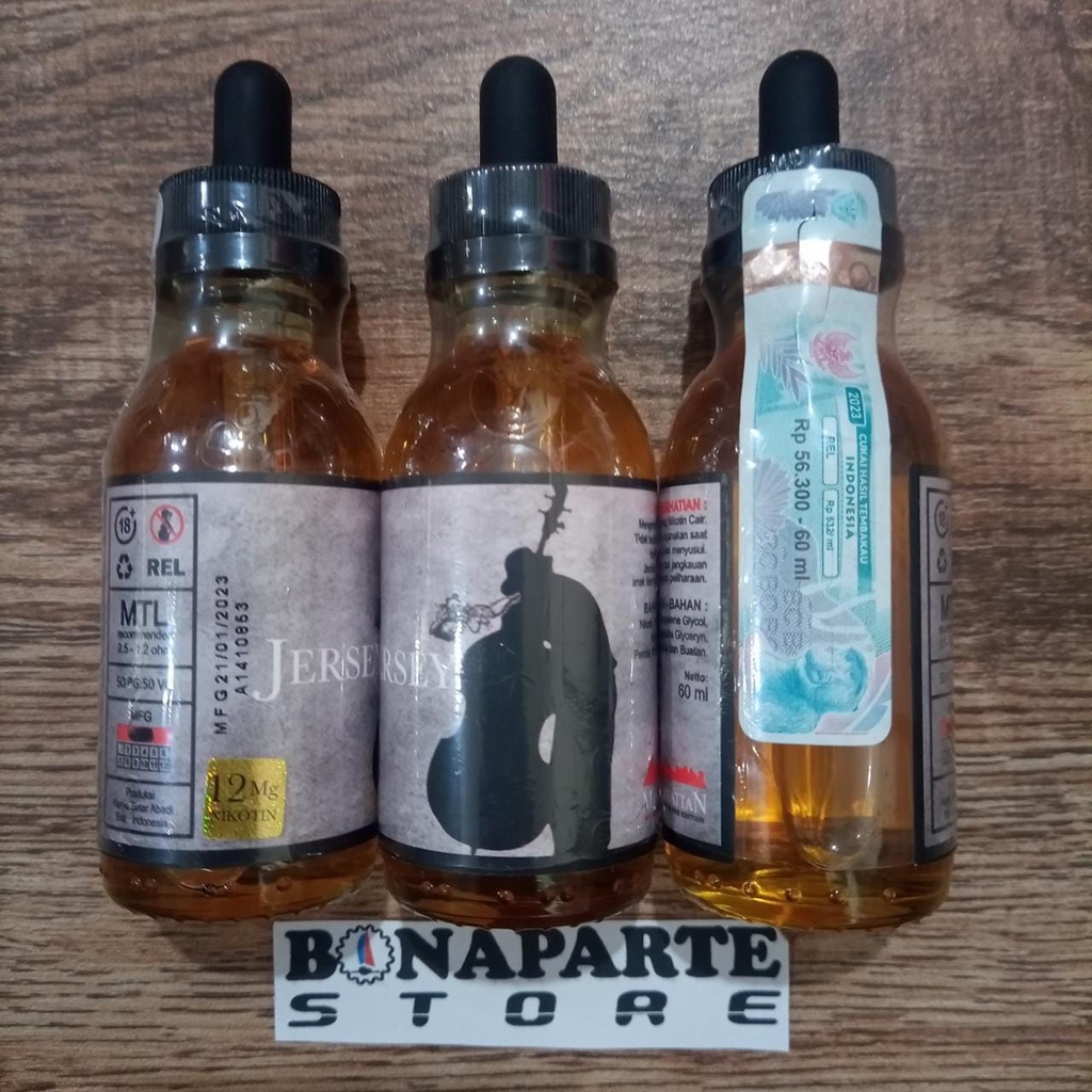 Jual Liquid Manhattan Jersey 12 MG Java Tobacco Kretek Cukai 2023 ...