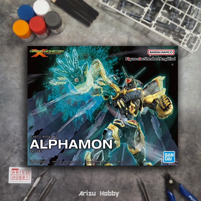 Jual Figurise Standard Amplified Alphamon Bandai Model Kit Gundam ...