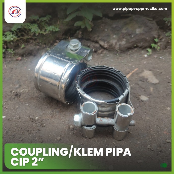 Jual Coupling/Klem Pipa Cip (Cast Iron) 2 Inch | Shopee Indonesia