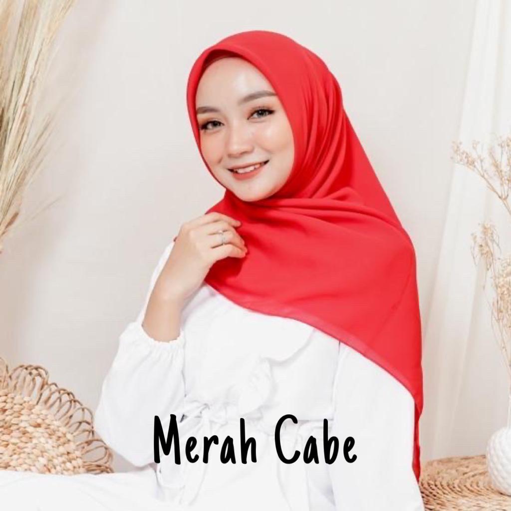 Jual Bella Square Premium Anti Letoy|Hijab Segi Empat Polos|Kerudung ...