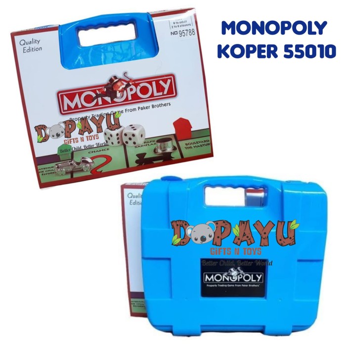 Jual Monopoly Koper 55010 Mainan Seru Monopoli Box Family Games ...