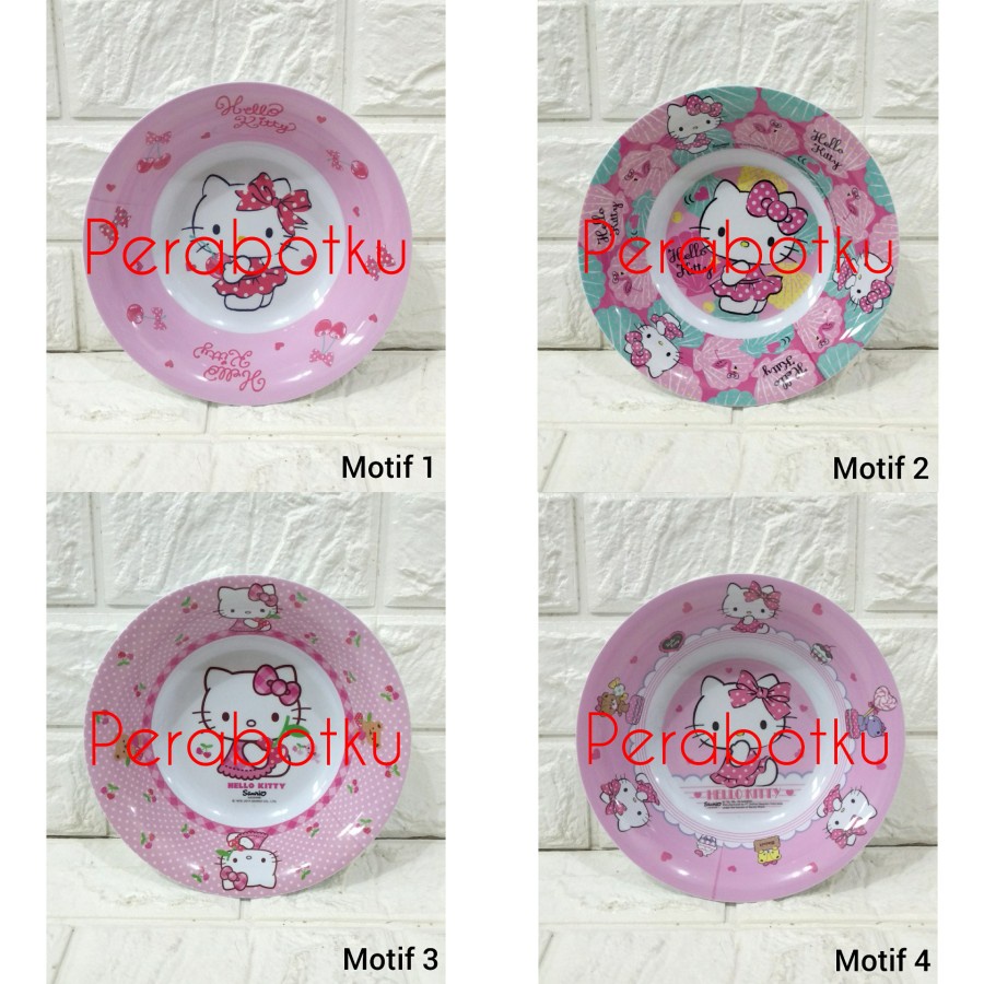 Jual Vanda Mangkok Melamine 7" Hello Kitty / Mangkuk Makan Anak ...