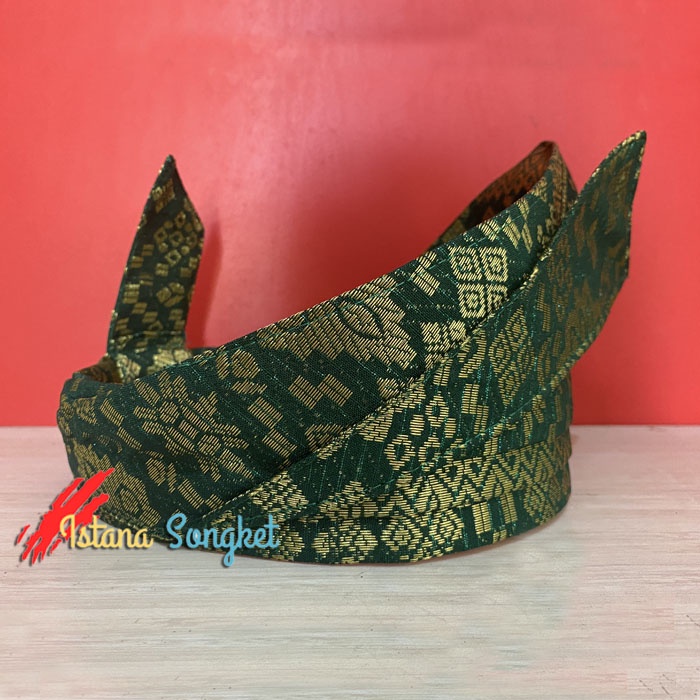 Jual Tanjak Melayu Tenun Songket Tengkolok Dewasa dan Anak Remaja ...