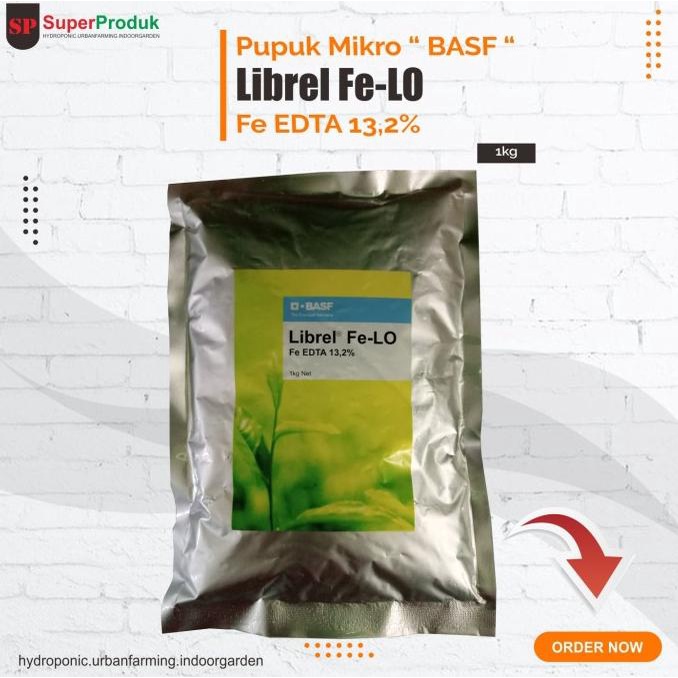 Jual Pupuk Mikro Fe Edta 13,2% Basf Fe-LO 1kg | Shopee Indonesia
