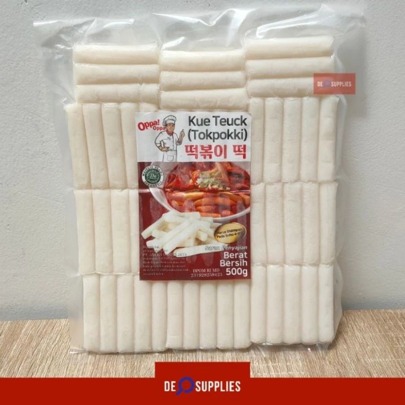 Jual Tokpokki OPPA 500gr - Tteokbokki Tokpoki Topoki Topokki Topokki ...
