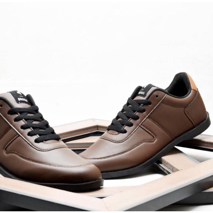 Jual Sepatu Brodo Base Signature Eco Brown - Original - Local Pride ...