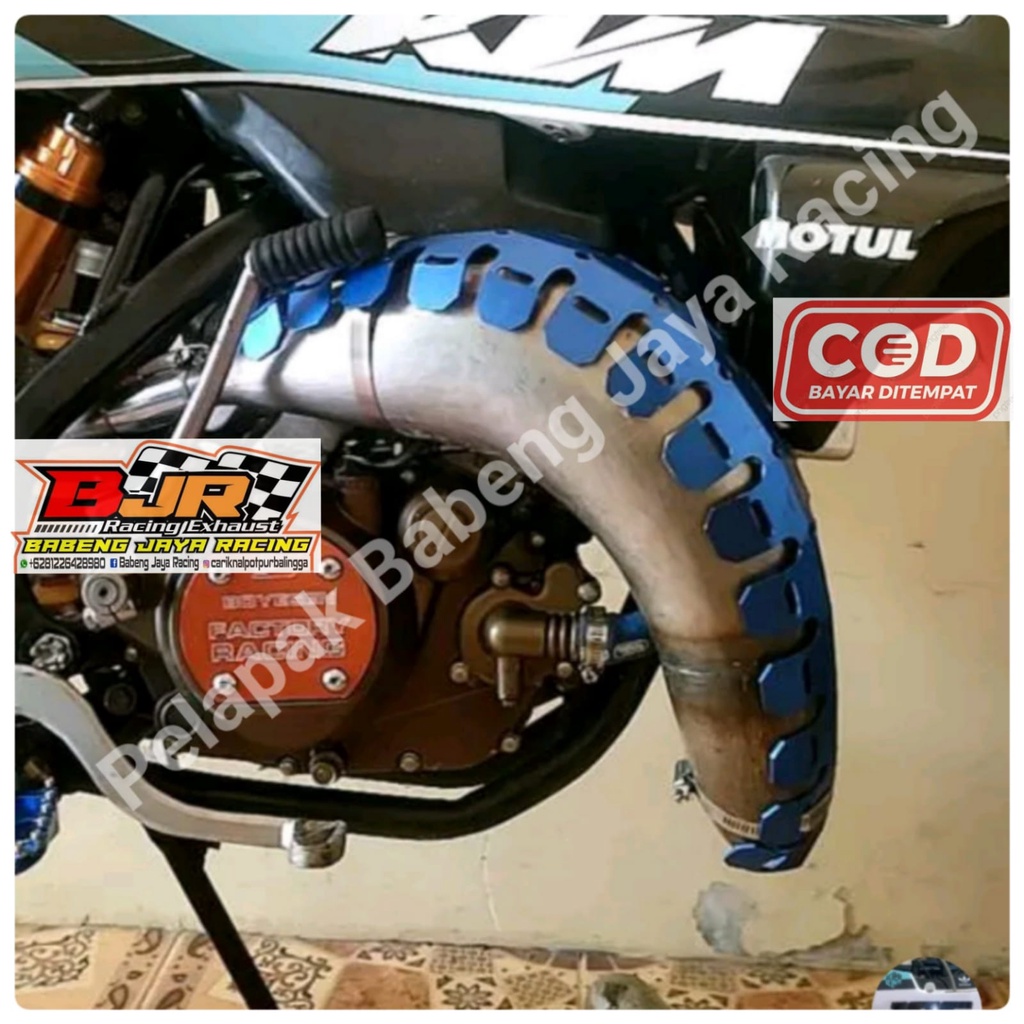 Jual TABUNG PERUT KNALPOT NINJA 2 TAK RX KING RX Z UDANG MODEL YZ PNP ...