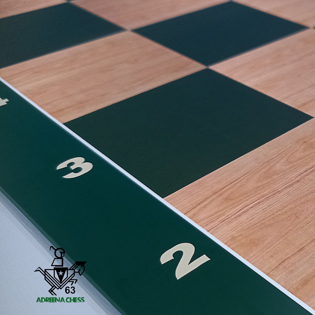 Jual Papan Catur Lipat 4 Motif Serat Kayu Standar Internasional Notasi ...