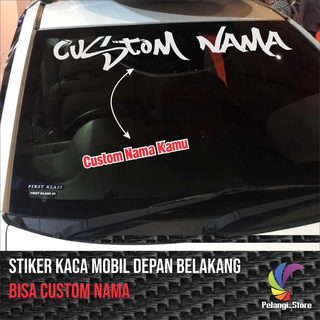 Jual Stiker Sticker Cutting Kaca mobil Depan Belakang All Varian Bisa ...