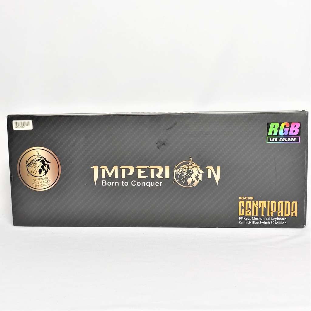 Jual Imperion Centipada Mechanical Keyboard RGB KG-C10R | Shopee Indonesia