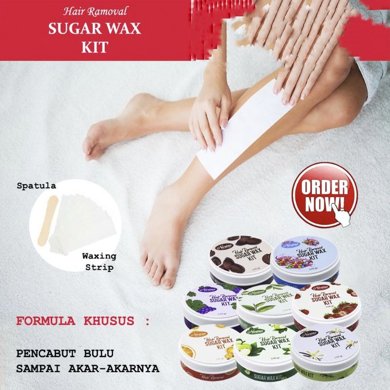 Jual Sugar Waxing Kit Penghilang Bulu Ketiak Bulu Kaki dan lainnya ...