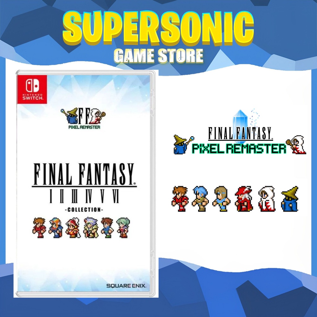 Jual Switch Final Fantasy I-VI Pixel Remaster Collection | Shopee Indonesia