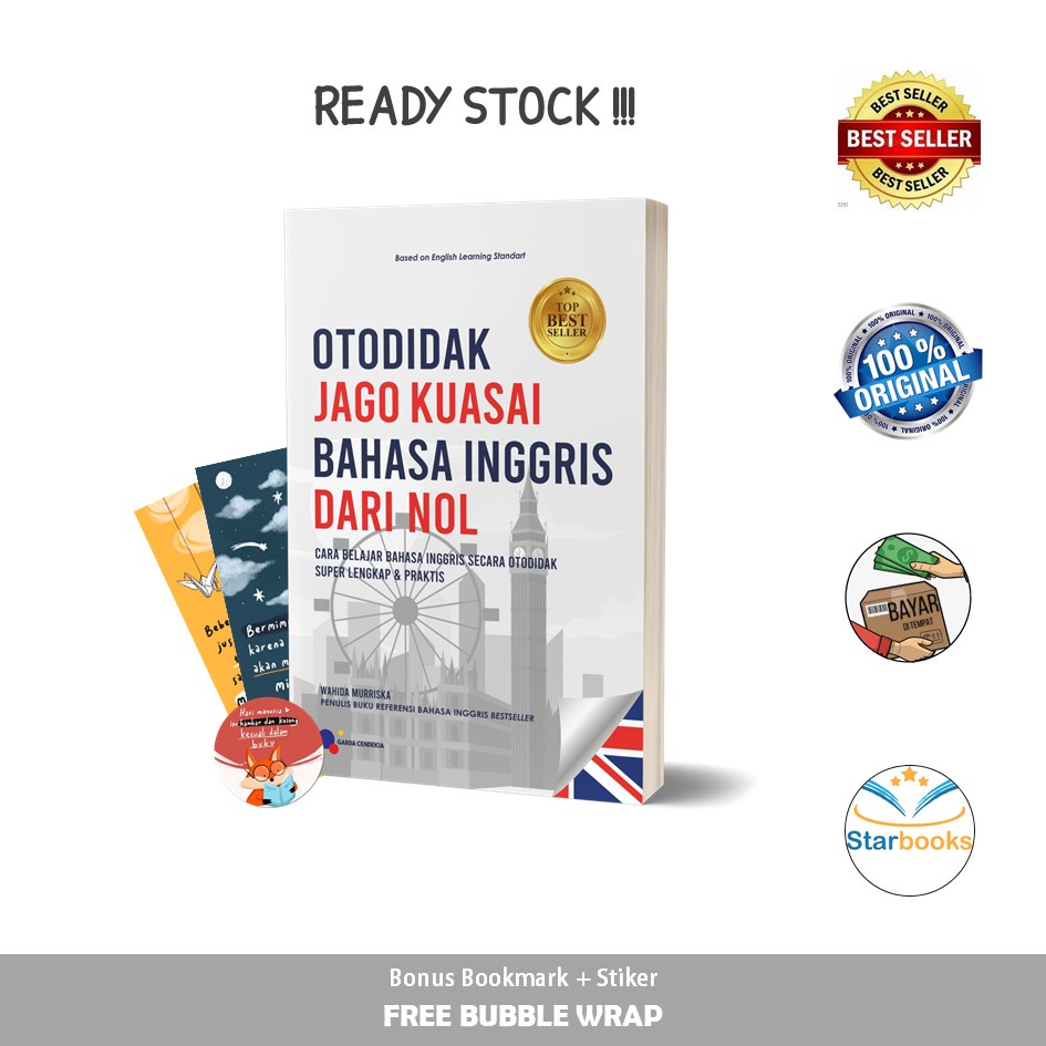 Jual Buku Otodidak Jago Kuasai Bahasa Inggris Dari Nol - Garda Cendekia ...
