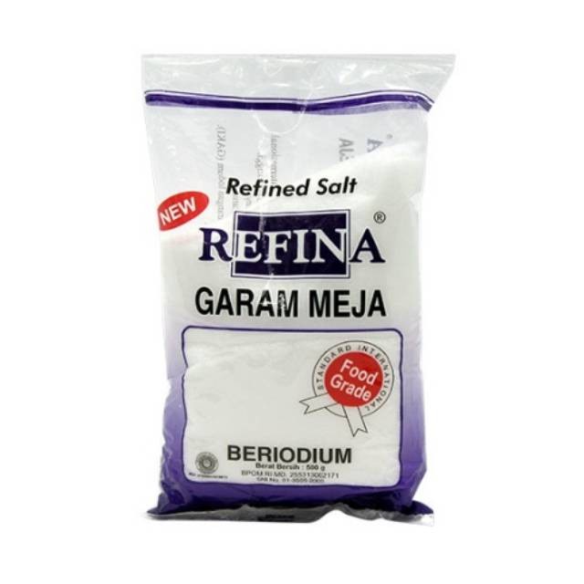 Jual Garam refina meja 500 gr | Shopee Indonesia
