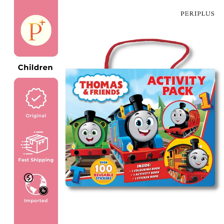 Jual Thomas Activity Pack - 9781788244886 | Shopee Indonesia