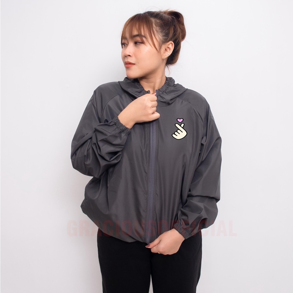 Jual GRACIOUSTYLE - Jaket Wanita / Pria Anti Uv Parasut Waterproof Sun ...