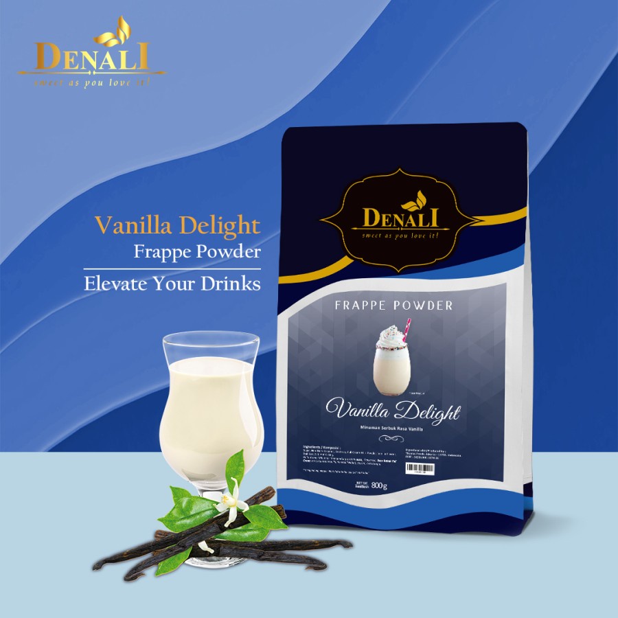 Jual Denali Powder Vanilla Delight (Vanilla Powder Denali) | Shopee ...