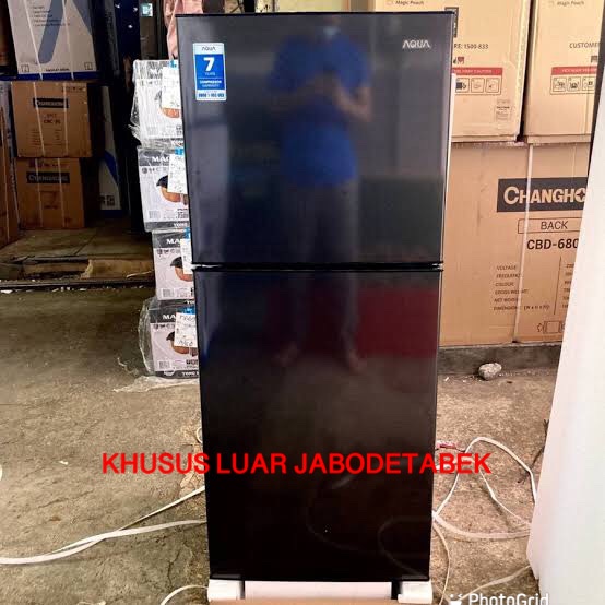 Jual KULKAS 2 PINTU AQUA AQR 251 TANPA BUNGA ES | Shopee Indonesia