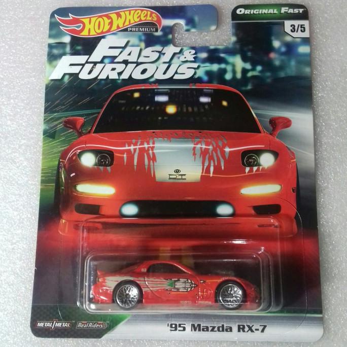 Jual HOT WHEELS 95 MAZDA RX7. CARD FAST & FURIOUS ORIGINAL FAST SERIES ...