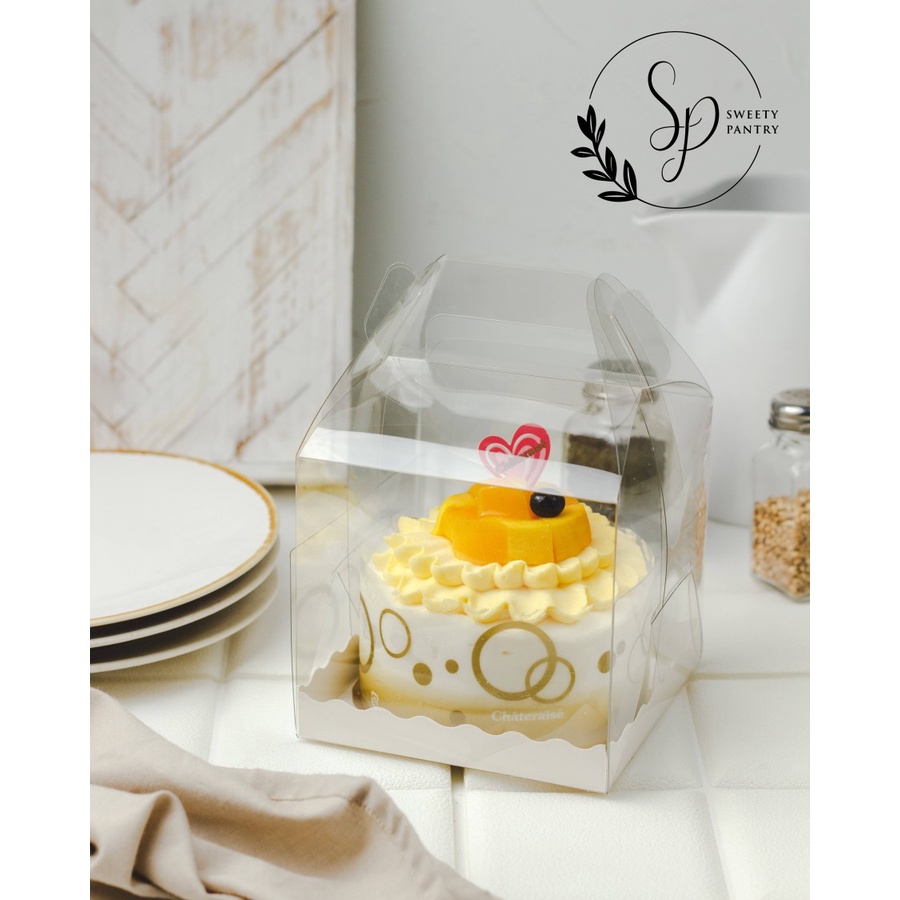 Jual 5PCS - MIKA DELI 131312 - Dus mika box packaging mini cake Kotak ...
