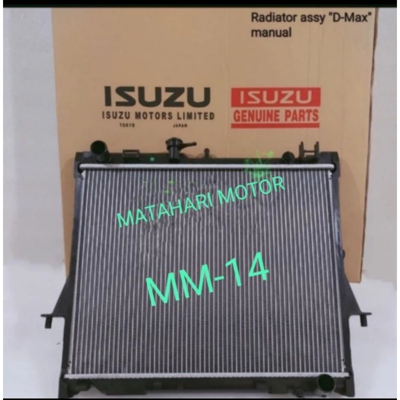 Jual RADIATOR ASSY ISUZU DMAX D MAX MANUAL ORIGINAL | Shopee Indonesia