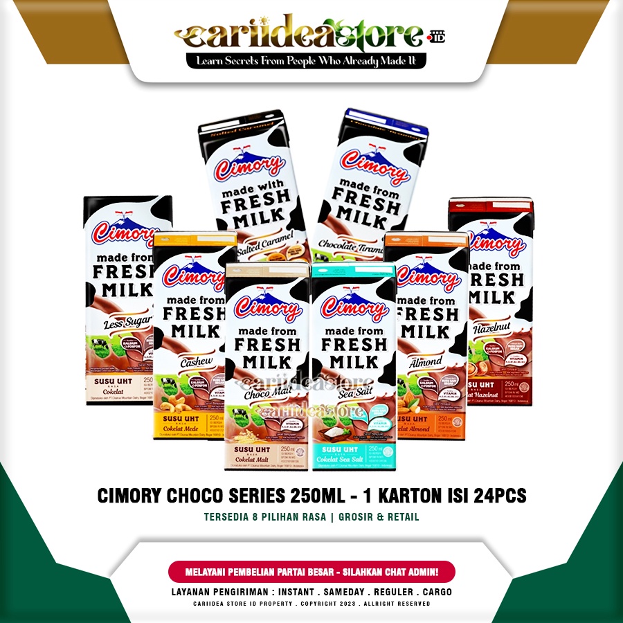 Jual Cimory Choco Series 250ml | 1 Karton | Shopee Indonesia