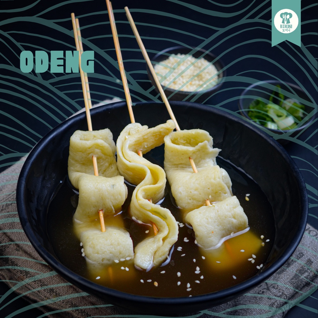 Jual Odeng / Eomuk ISI 3 TUSUK / Korean Fish Cake/ Frozen Food halal ...