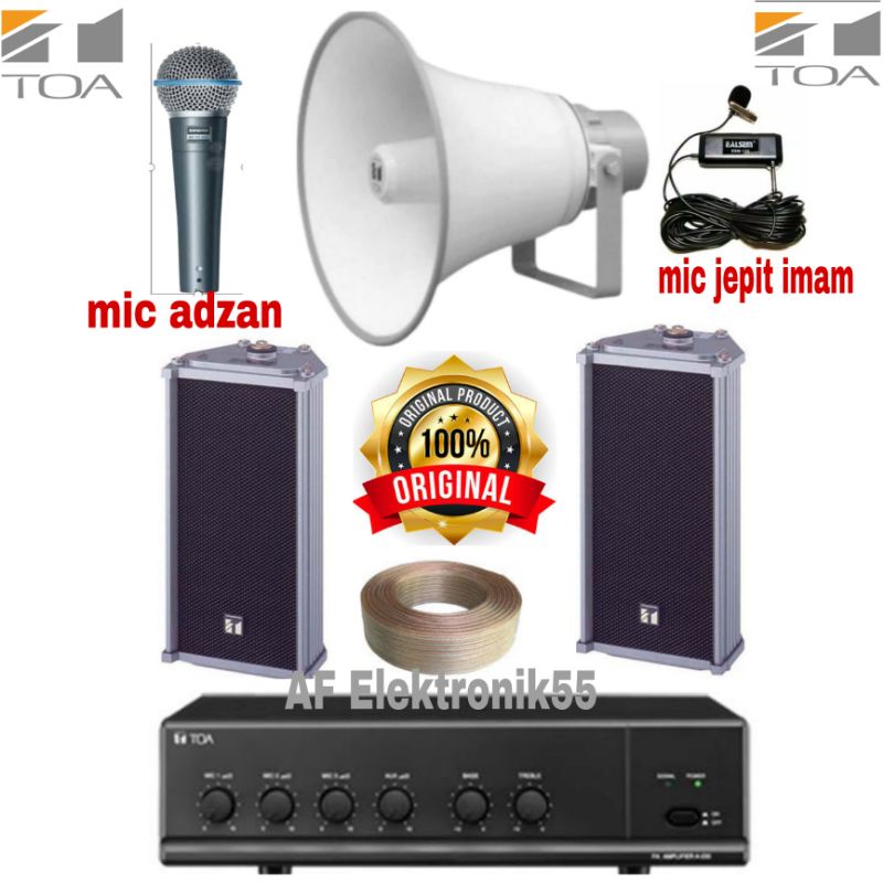 Jual Paket Sound System Toa Masjid Original | Shopee Indonesia