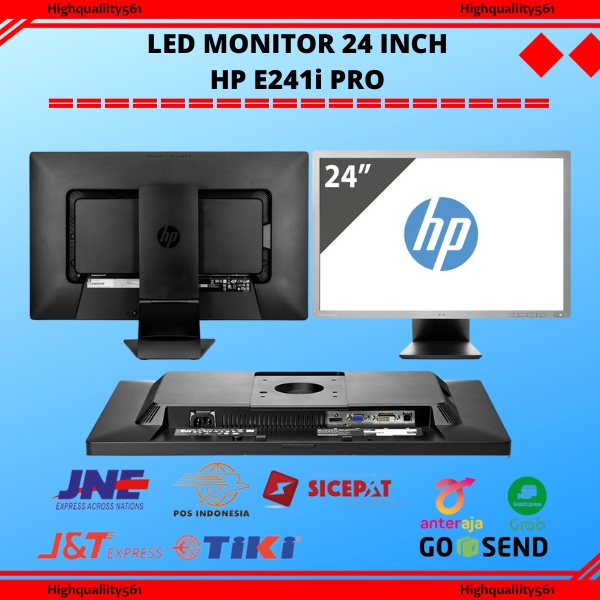 Jual LED Monitor 24 inch HP E241i PRO IPS - (Second Mulus) | Shopee ...