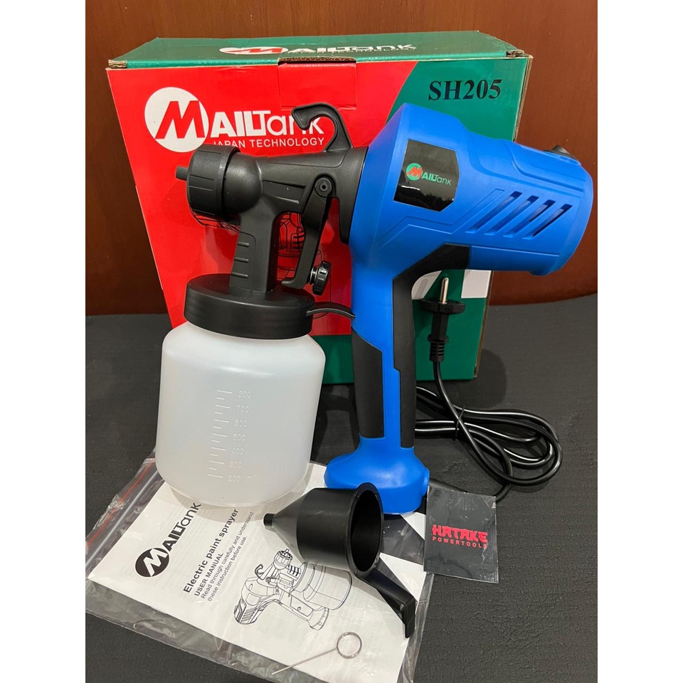 Jual Mailtank SH-205 Spray Gun Elektrik 400 Watt - Electric Spray gun ...
