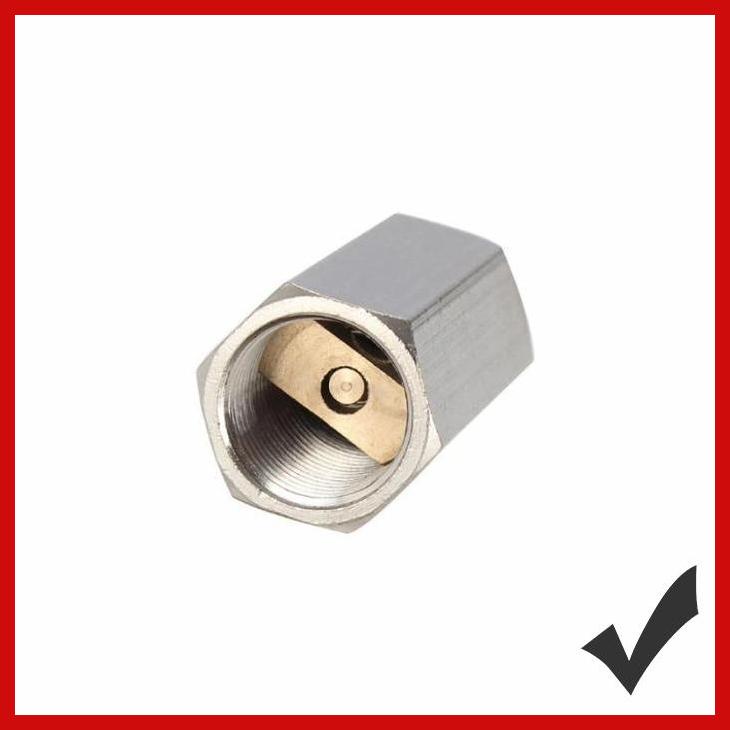 Jual CHECK VALVE ONE WAY KATUP GAS BRASS KUNINGAN 1/4 1/4" INCH INCHI ...