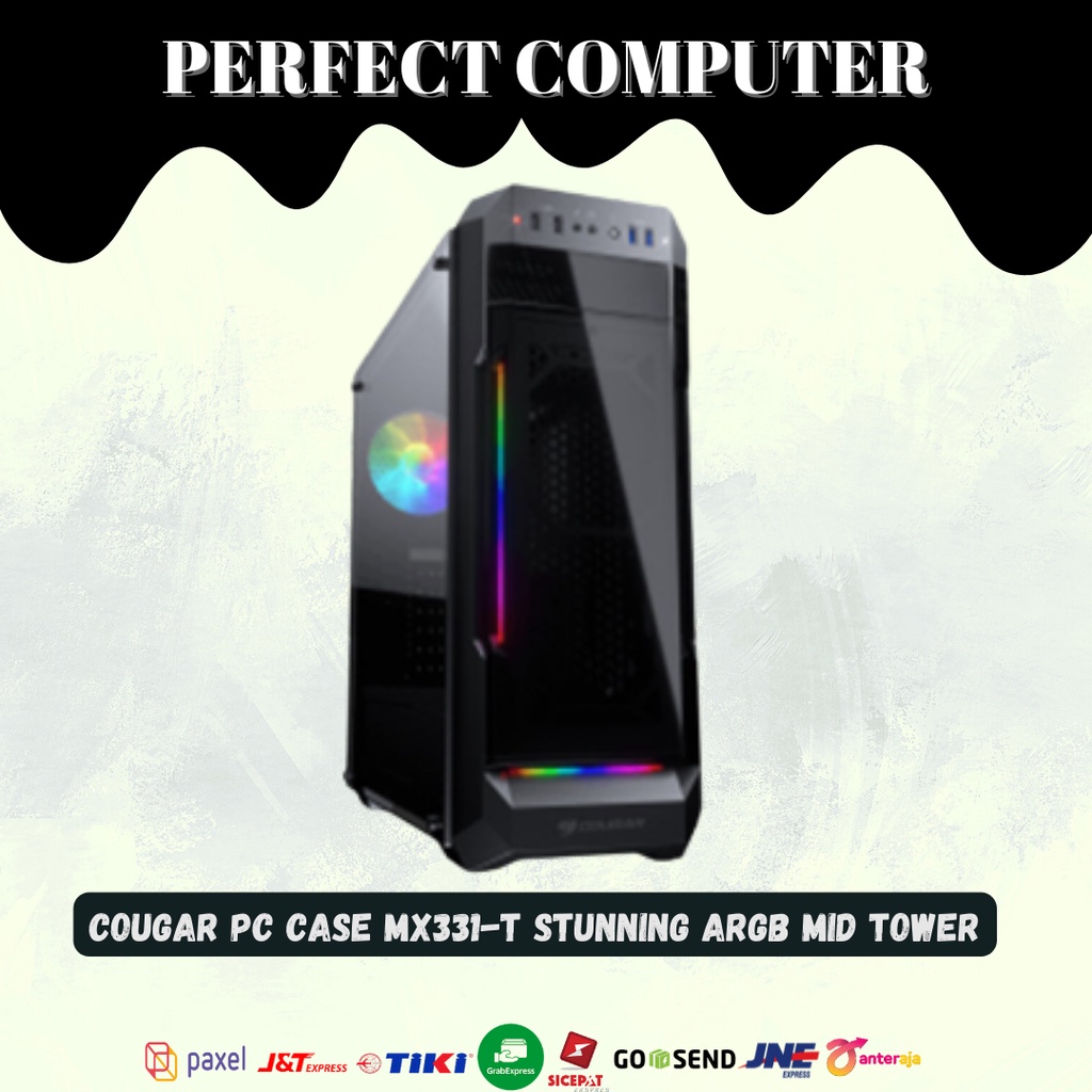 Jual COUGAR PC Case MX331-T Stunning ARGB Mid Tower | Shopee Indonesia