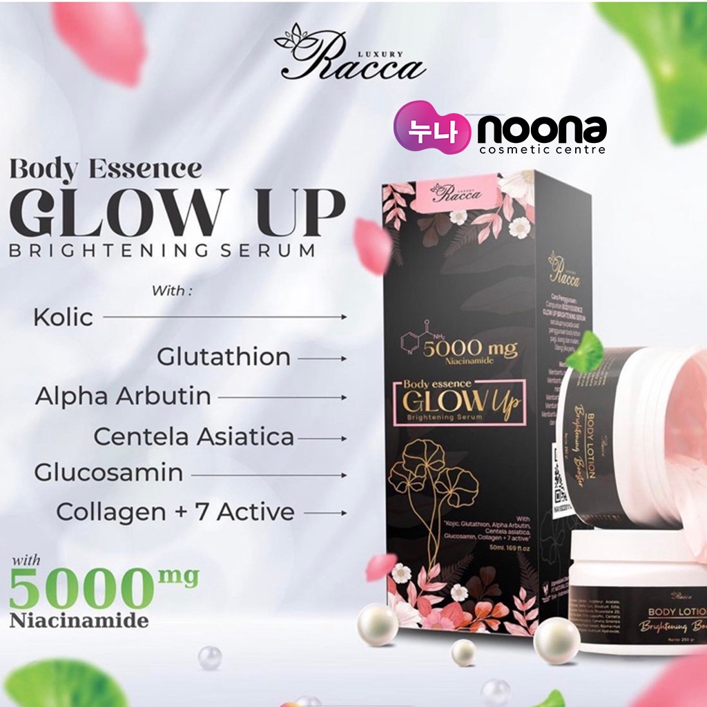 Jual RACCA BODY ESSENCE GLOW UP 50ML | Shopee Indonesia